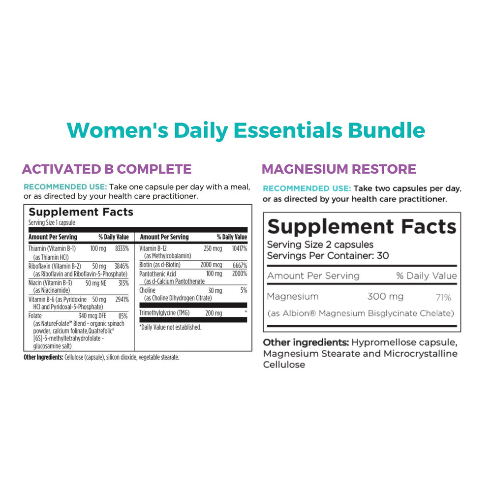 Women's Daily Essentials Bundle – Dr. Mariza